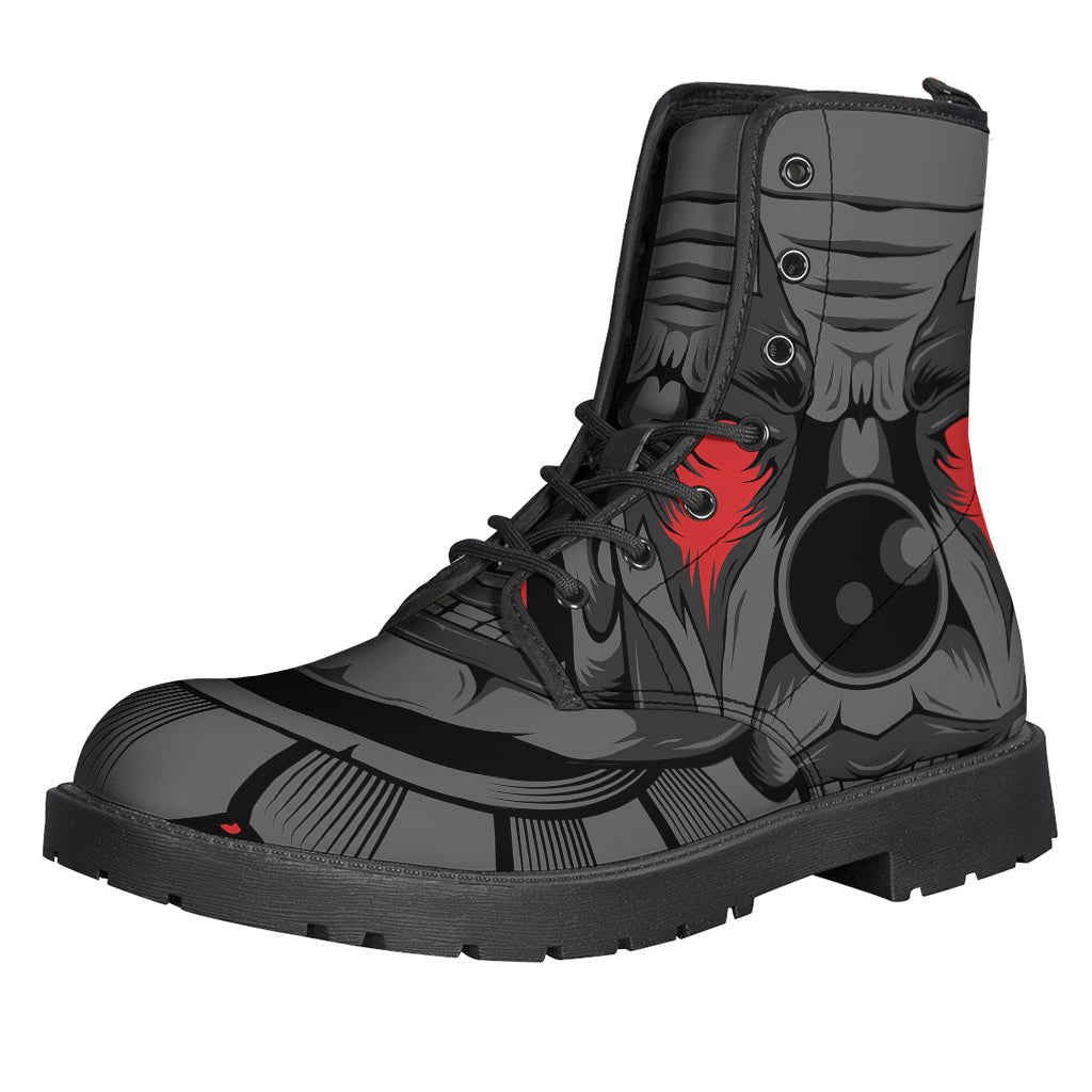 Groovy Joker Card Print Leather Boots for Free-Spirited Hippies ...